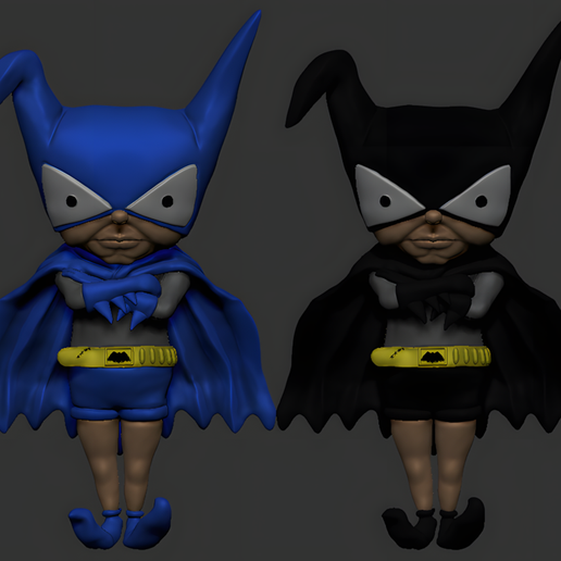 3D file Bat-Mite Fanart 🦸 ・3D printable design to download・Cults