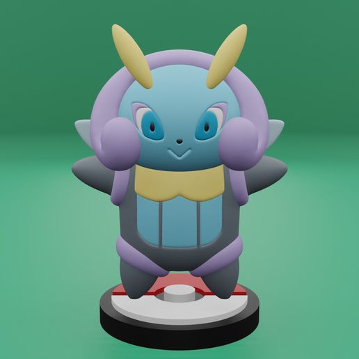 STL file Pokemon No. 314 Illumise 🐉 ・3D printer design to download・Cults