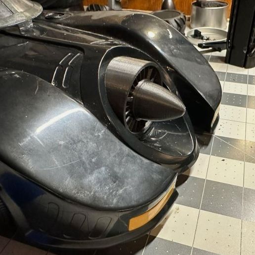 📱 McFarlane 1989 or Batman Returns Batmobile Inspired Turbine Engine ...
