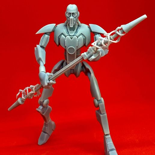 🤖 IG-100 Magnaguard 6 inch Articulated Figure STL 3D print model・ STL ...