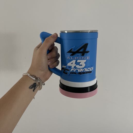 ☕ Colapinto and Alpine logo/patch. Formula 1. Pitchers/Jugs/Cups ...