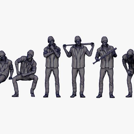 👨 Criminal Man・Free 3D File for 3D printing・Cults