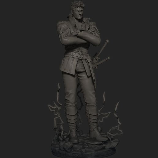 🦸 Cidolfus Telamon - Cid - Final Fantasy XVI・ 3D File for 3D printing・Cults