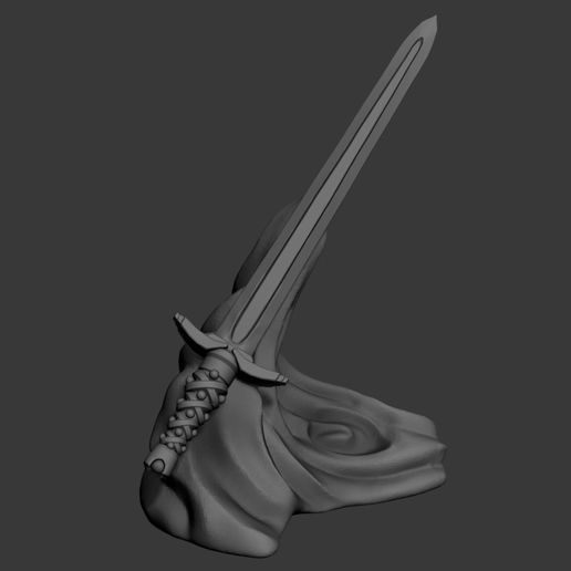 Free STL file D&D Flying Sword 🗡️ ・3D print design to download・Cults