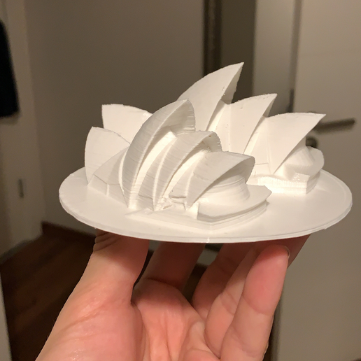 3D printable Sydney Opera House • made with Prusa Clone・Cults