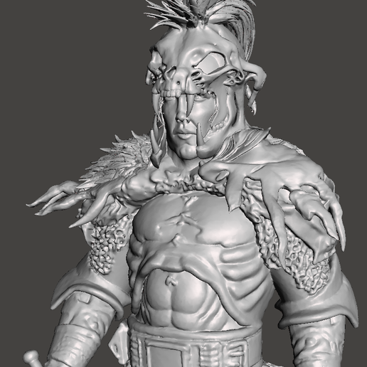 🎬 Figure of the Kurgan from the movie Highlander・ OBJ File for 3D ...