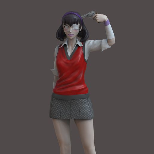 👧 Kakegurui - Midari Ikishima・ STL File for 3D printing・Cults