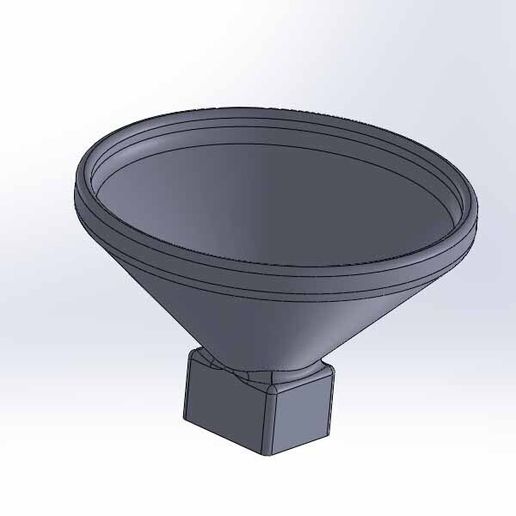 🔫 Airsoft Hi cap funnel・Бесплатный бесплатно STL для ・Cults