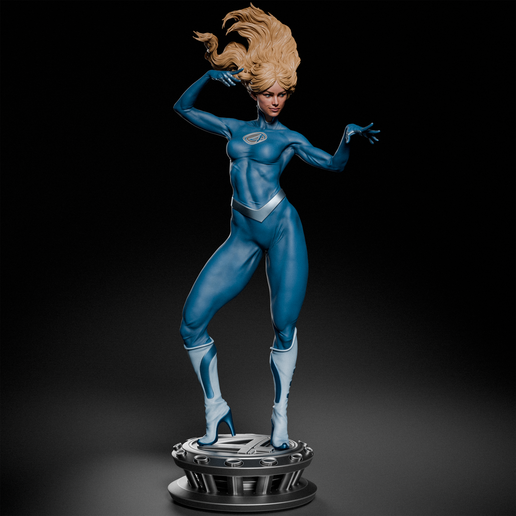 🫥 Invisible Woman 3D Print・ 3D File for 3D printing・Cults