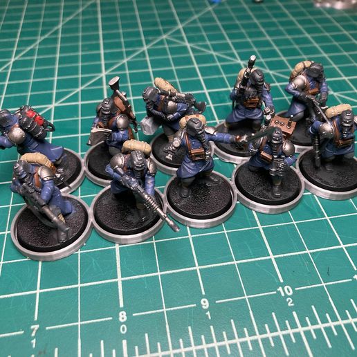 🛰 Horde/Guardsman Movement Trays・Free 3D File for 3D printing・Cults