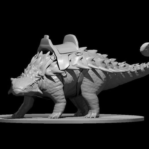 🦖 Ankylosaurus Updated・Free STL File for 3D printing・Cults