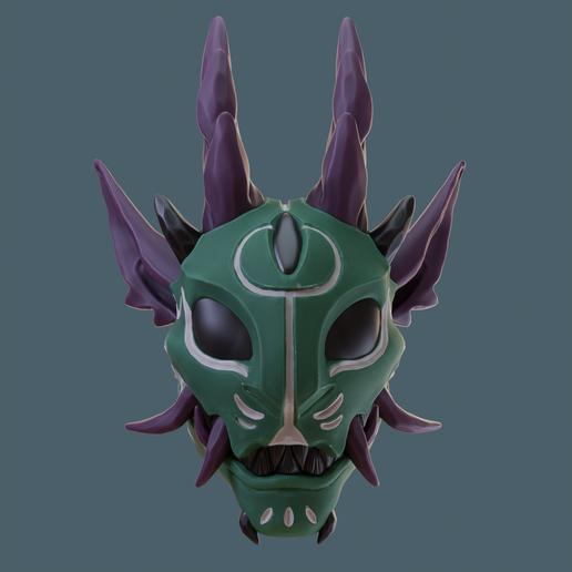 Archivo STL Demon Mask - COSPLAY - DIGITAL STL FILE FOR 3D-PRINTING 📁 ...