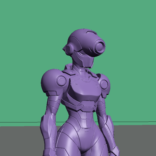👧 ZOEY Tech Jacket Girl - Invencible・ STL File for 3D printing・Cults