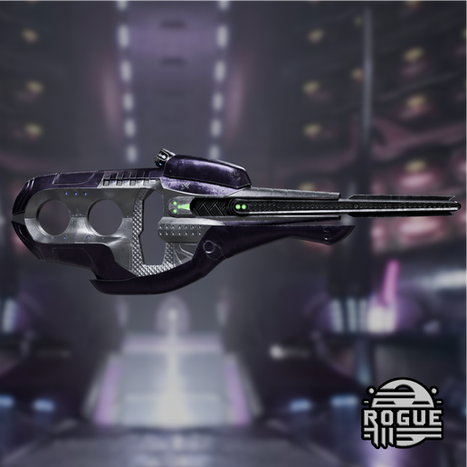 😇 Halo 3 Covenant Carbine・ 3D File for 3D printing・Cults