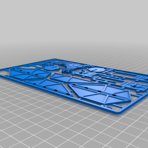 👔 Tie Fighter Defender Kit Card・Free STL File for ・Cults