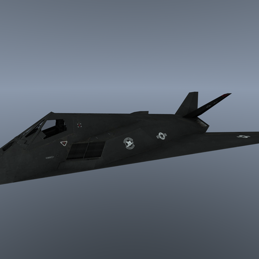 🚁 F-117・ STL File for 3D printing・Cults