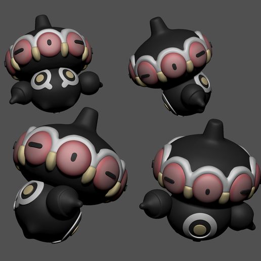 STL file Pokemon - Claydol wih 2 poses 🐉 ・3D printing design to ...