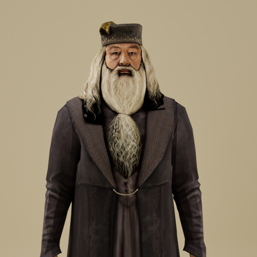 🎬 Albus Dumbledore - harry potter・Free STL File for ・Cults