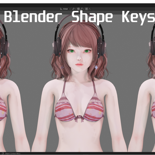 3D file Bikini 0012 - UE5 - Unity - Blender - Animated - Realistic Female Character 👙 ・3D ...