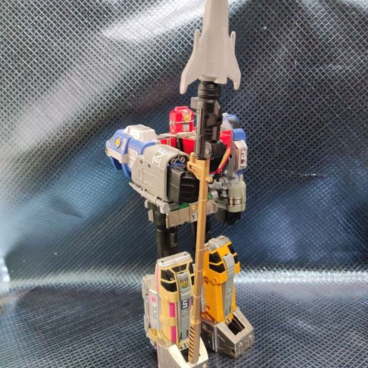️ Spear Meteor Combination DX Chogokin Victory Mars / Omega Megazord ...