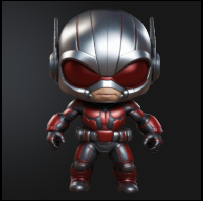 Free STL file Ant man chibi style 🐜 ・Model to download and 3D print・Cults