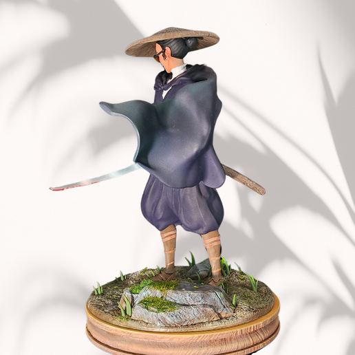 👁️ Mizu Blue Eye Samurai: Netflix anime series figure・ STL File for 3D ...