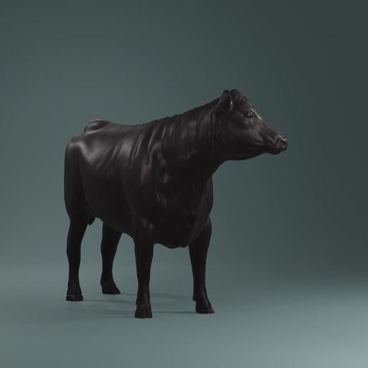 🐄 Highpoly young cow / cow heel farm animal to print・ STL File for 3D ...