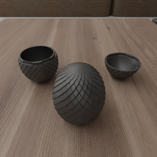 3D file 3D DRAGON EGG DECOR WITH 3D STL FILES,HOME DECOR, 3D PRINT ...