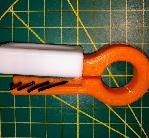 Free STL file Filament Cutter - multi angle (90°, 60°, 45°, 30 ...