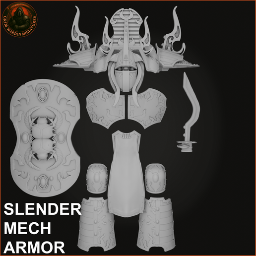 🤖 Sorcerers of the Cyclops Mech Armor Bundle・ 3D File for 3D printing・Cults