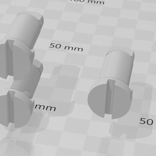 🦏 slotted locks for roofrack covers and similar devices・Free STL File ...