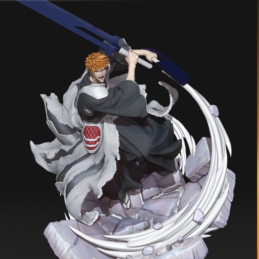 🗿 Ichigo Kurosaki - Bleach・ 3D File for 3D printing・Cults
