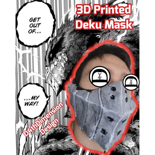 🆕 Masque Deku Midoriya - New Arc - Dark Midoriya - Boku No Hero - My ...