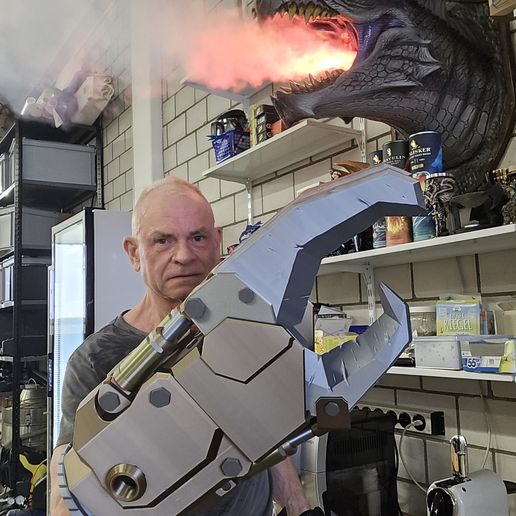 🎭 Power claw STL・3D Print・Cults