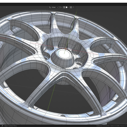 🛞 JR 29 japanese wheel・ 3D File for 3D printing・Cults