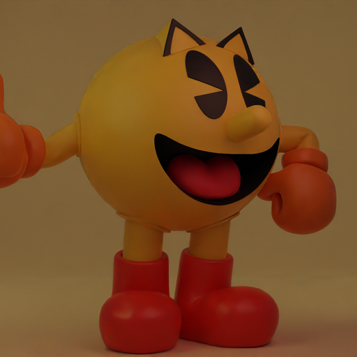 🎨 Pacman・ 3D File for ・Cults