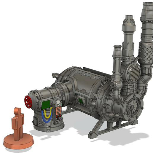 🎲 Reactor Ferrum Primus・Free STL File for 3D printing・Cults