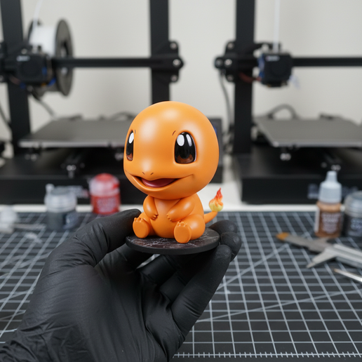 🤓 Charmander Funko Pop - 3D Printable Figure | Pokémon・Free STL File ...