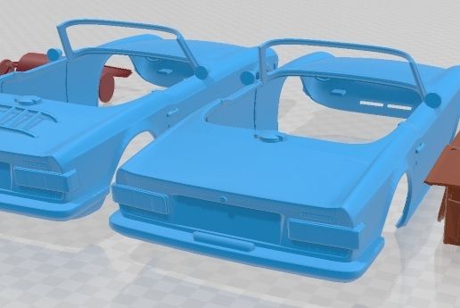 🚗 Triumph TR6 1968 Printable Car・ 3D File for 3D printing・Cults