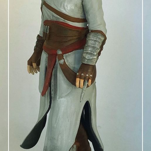 👾 Assassin's Creed Altair - ALTAIR AC FIGURE・ 3D File for 3D printing・Cults