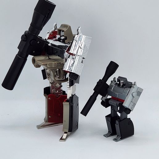 👌 Yabaya 002 Mini Megatron - Transforming Fidget Toy - 3.5 inches tall ...