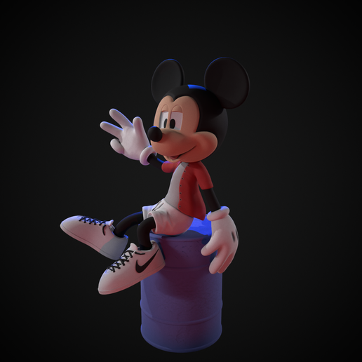 🐁 Mickey mouse Urban Vibes - Disney・ STL File for 3D printing・Cults
