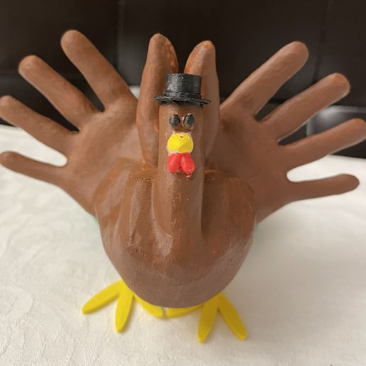 🦃 Middle Finger Turkey - Flock-off!・ STL File for 3D printing・Cults