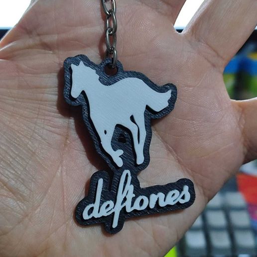 🗝️ Deftones - White Pony Keychain・ STL File for 3D printing・Cults