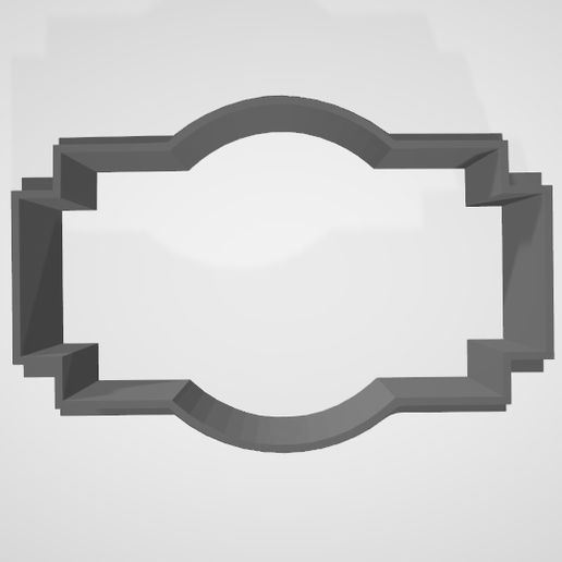 🖼️ 3 SIZES, 3 FILES, FRAME, FRAME, BISCUIT CUTTER 12, 9 AND 6 CM, MODEL ...