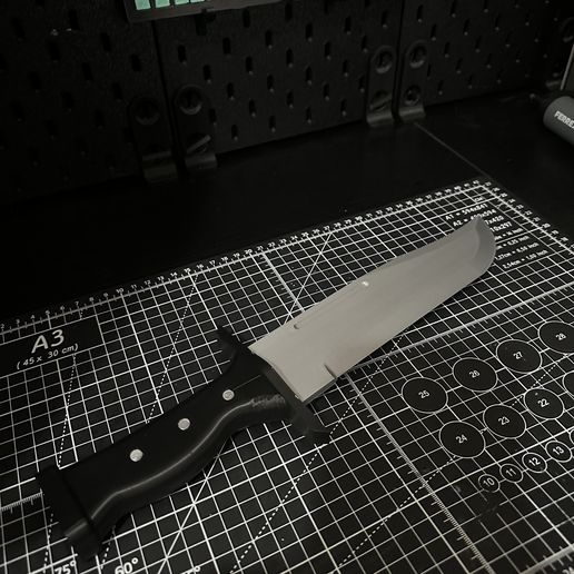 🔪 Buck’s Bowie Knife (Split Assembly) – Halo 3: ODST Inspired Prop・ STL ...