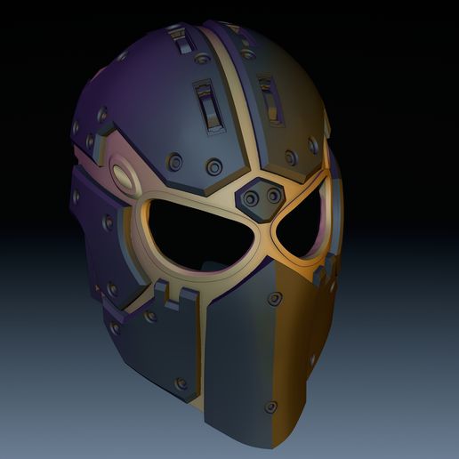 STL file Ronin mask 🪖 ・3D printing design to download・Cults