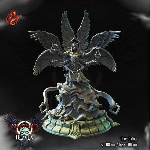 🧑‍⚖️ The Judge・ 3D File for ・Cults