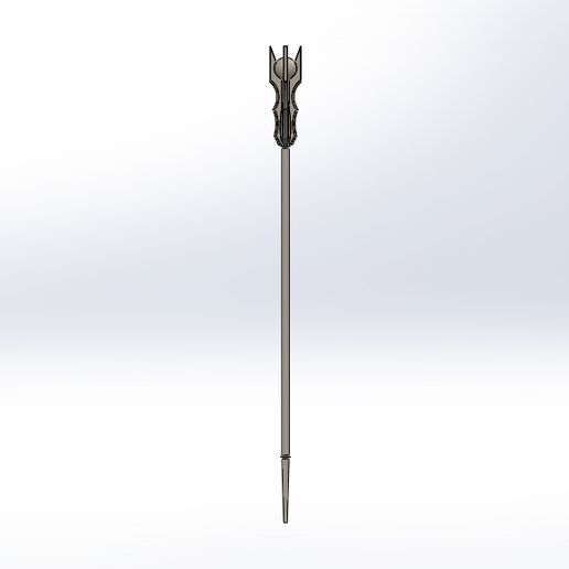 🎲 Saruman Staff・ 3D File for ・Cults