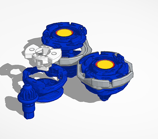 🆒 Beyblade X X-over project Dranzer S/3-80/T・Free STL File for 3D ...
